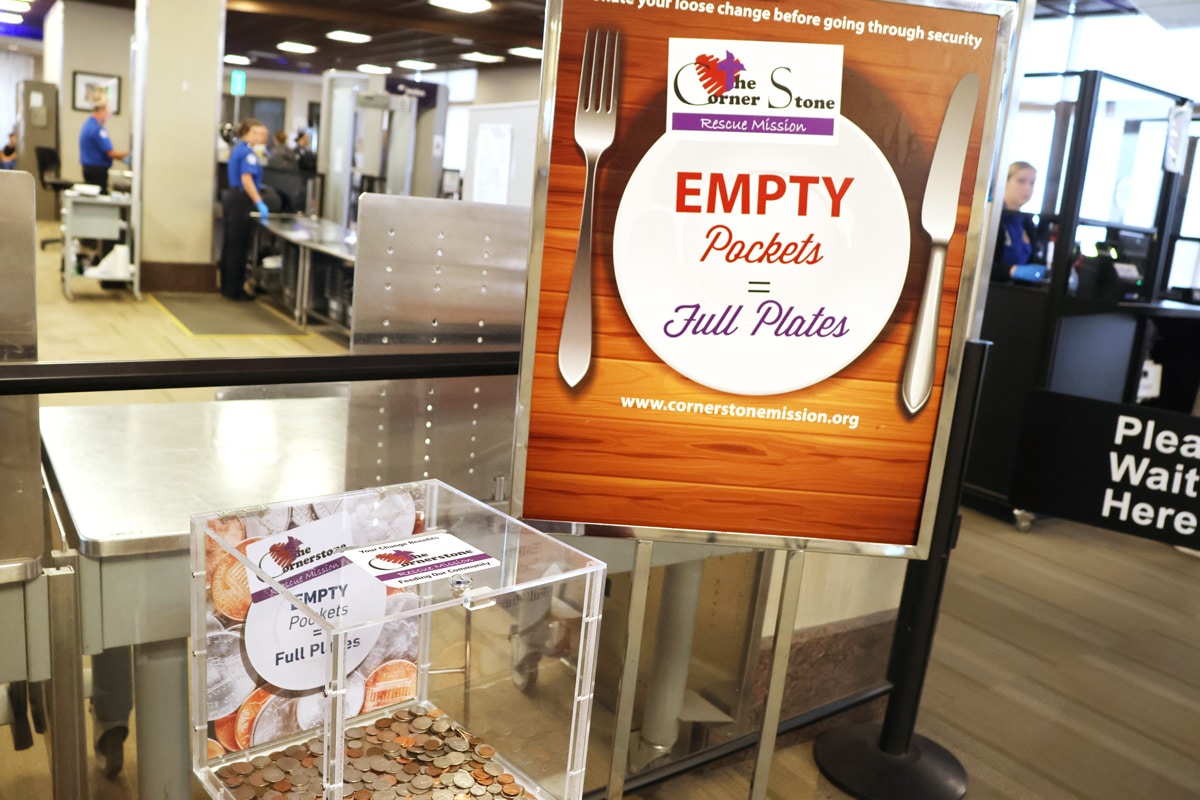Spare Change = Full Plates ️ Rapid City Regional Airport
